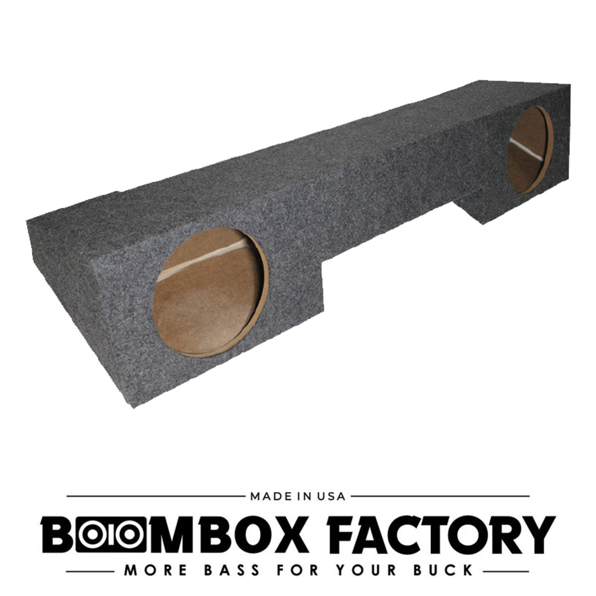 CH00FFE Dual Sub Chevy Box (Front Facing) | Sealed Enclosure | El Paso ...