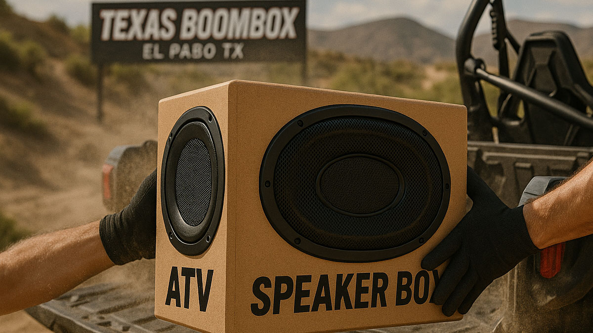 ATV Speaker Box | El Paso Texas Boombox
